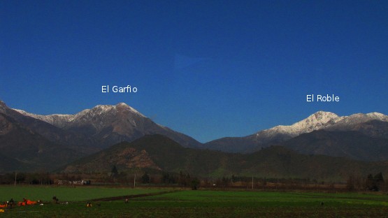 Cerro El Garfio - Andeshandbook