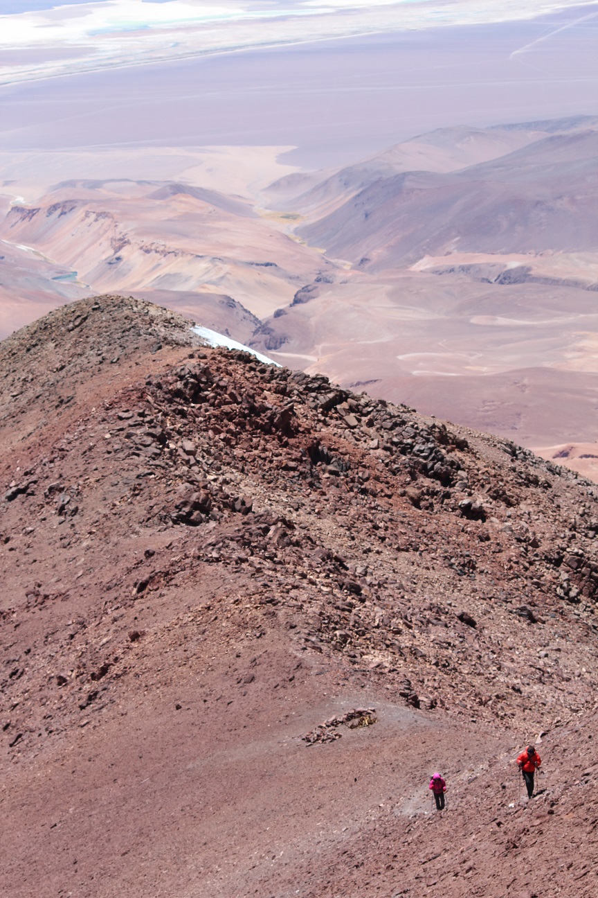 Volcán Copiapó - Canalón Noreste - Andeshandbook