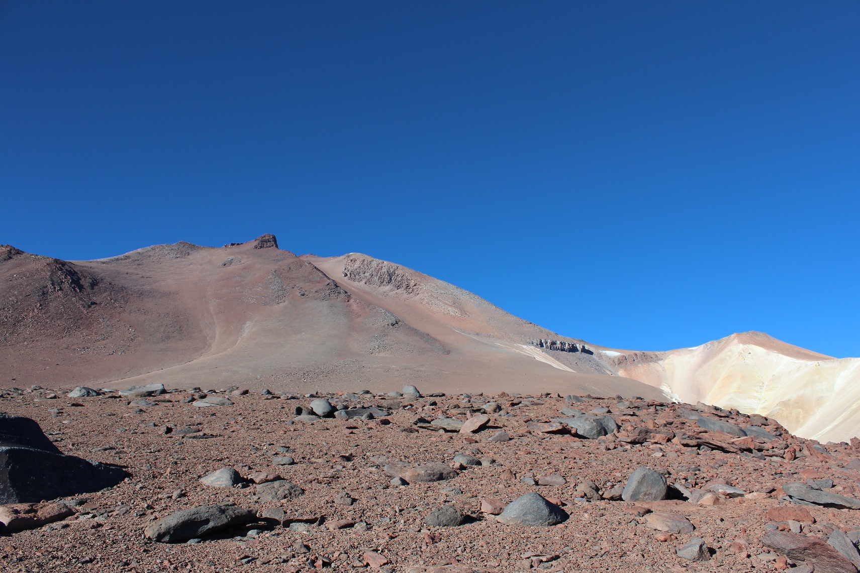 Volcán Copiapó - Canalón Noreste - Andeshandbook