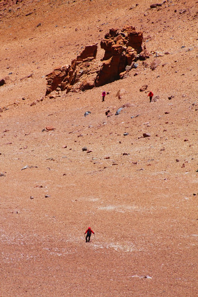 Volcán Copiapó - Canalón Noreste - Andeshandbook