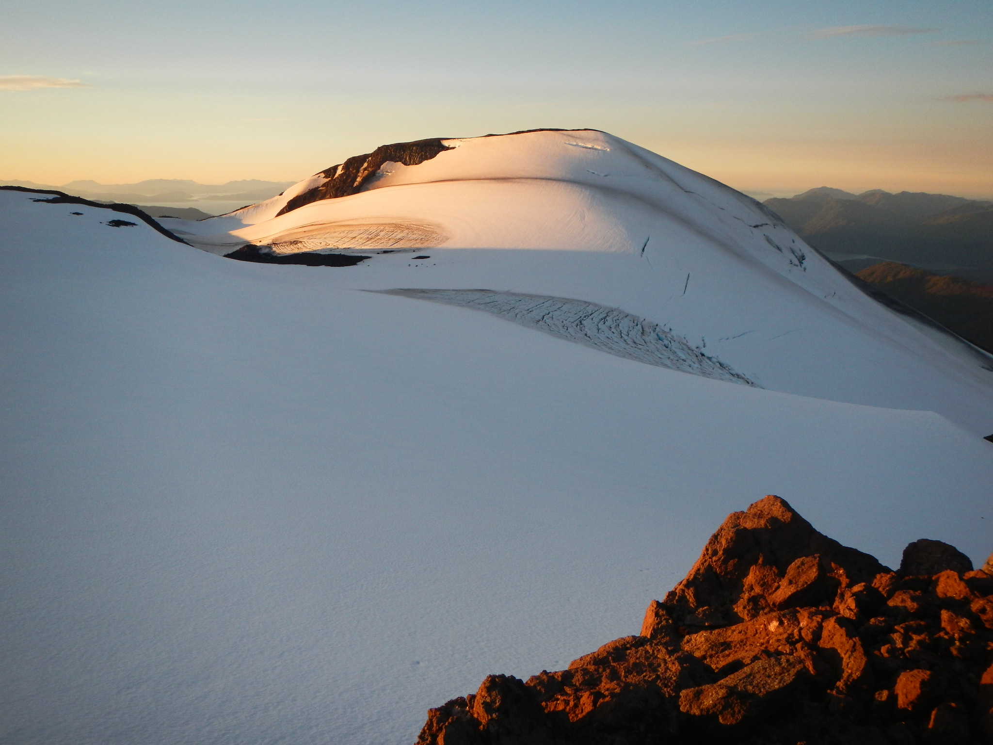 Volcán Mentolat - Cara Norte desde Rio Los Mallines - Andeshandbook