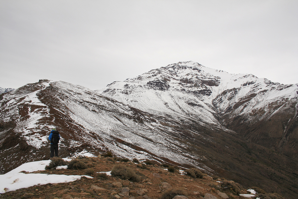 Cerro Nido de Cóndor - Normal desde Río Blanco - Andeshandbook