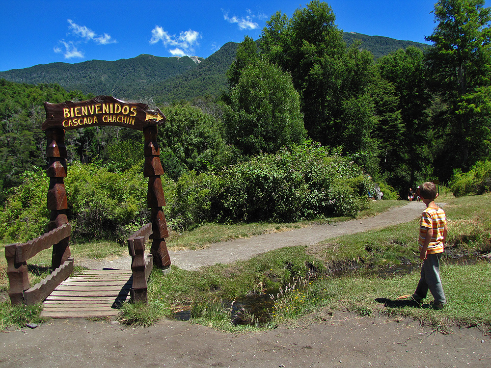 Parque Nacional Lanín - Sección Hua Hum - Cascada Chachín - Andeshandbook