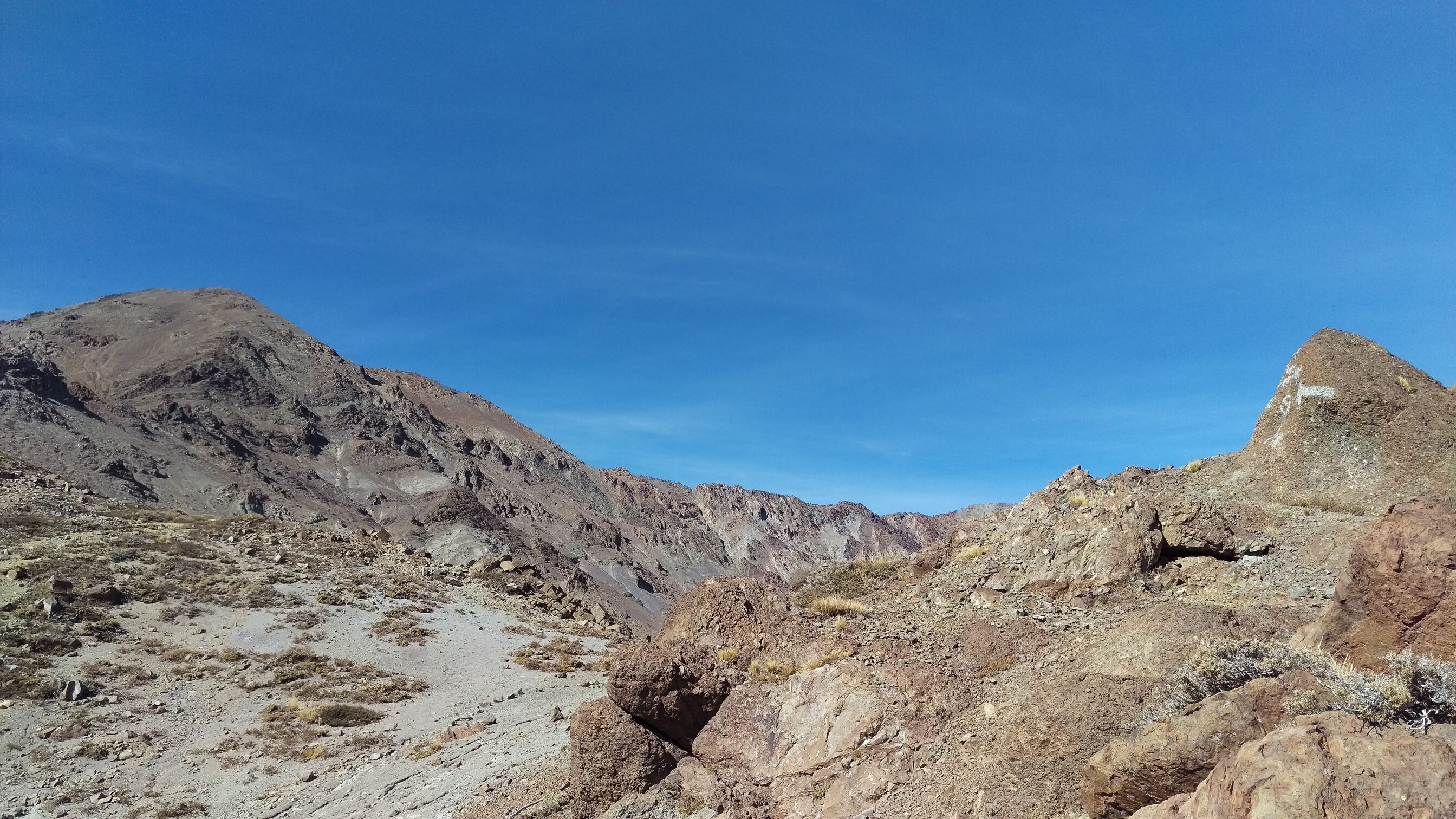 Cerro de Ramón - de John por Quebrada de Macul - Andeshandbook