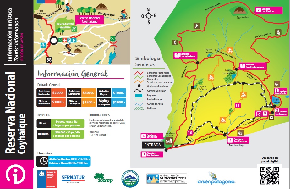 Cerro Cinchao - Normal vía Reserva Nacional Coyhaique - Andeshandbook