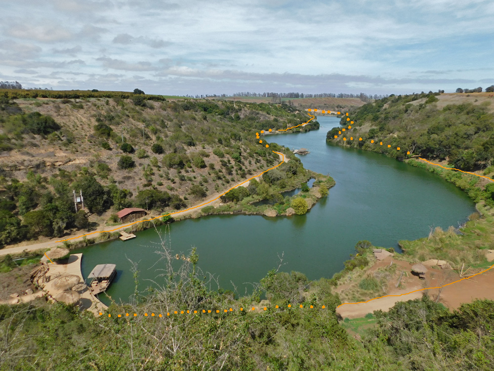 Parque Tricao - Tranque Tricao y Humedal Giverny - Andeshandbook