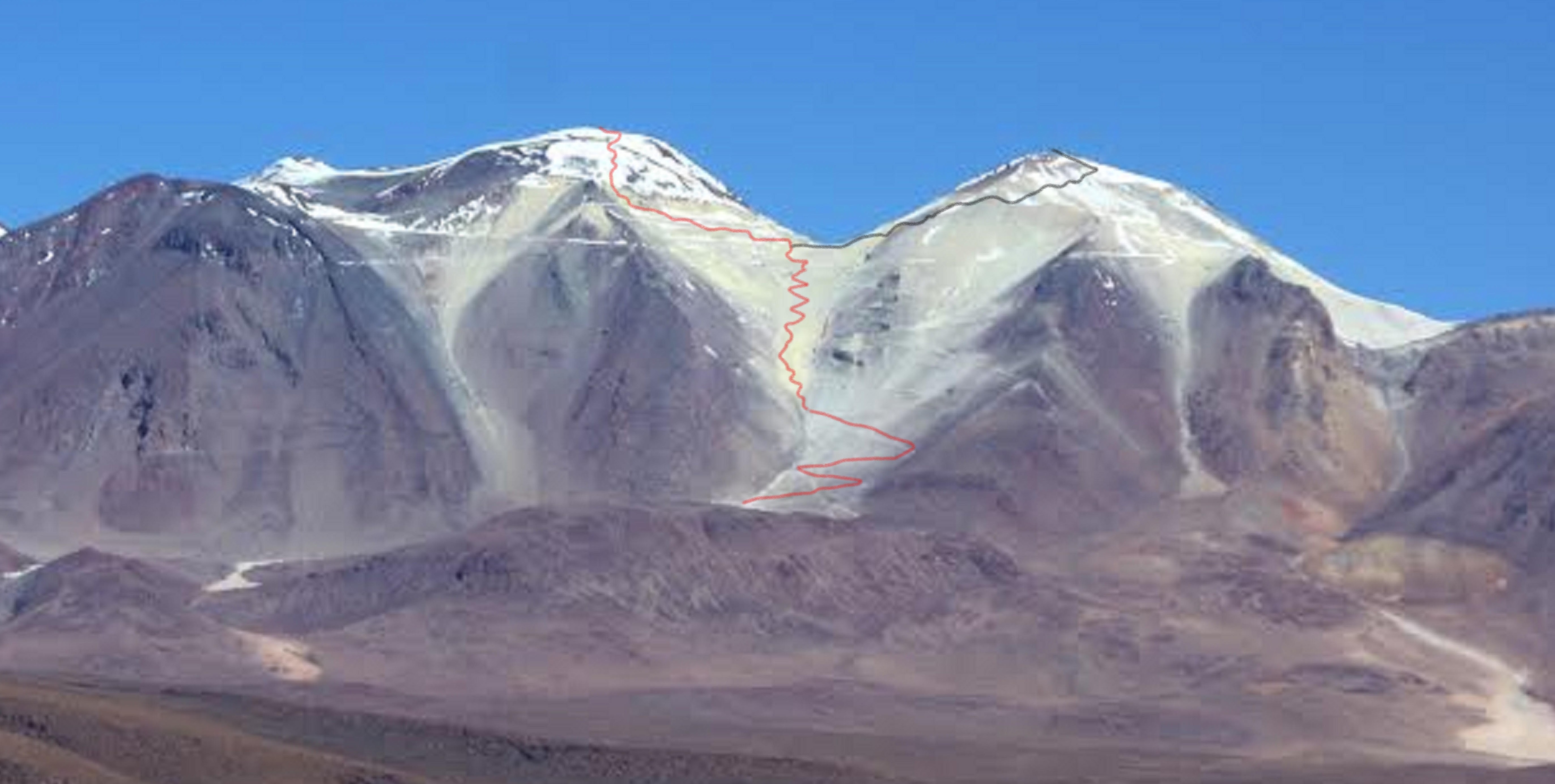 Volcán Aucanquilcha - Normal por Azufrera - Andeshandbook