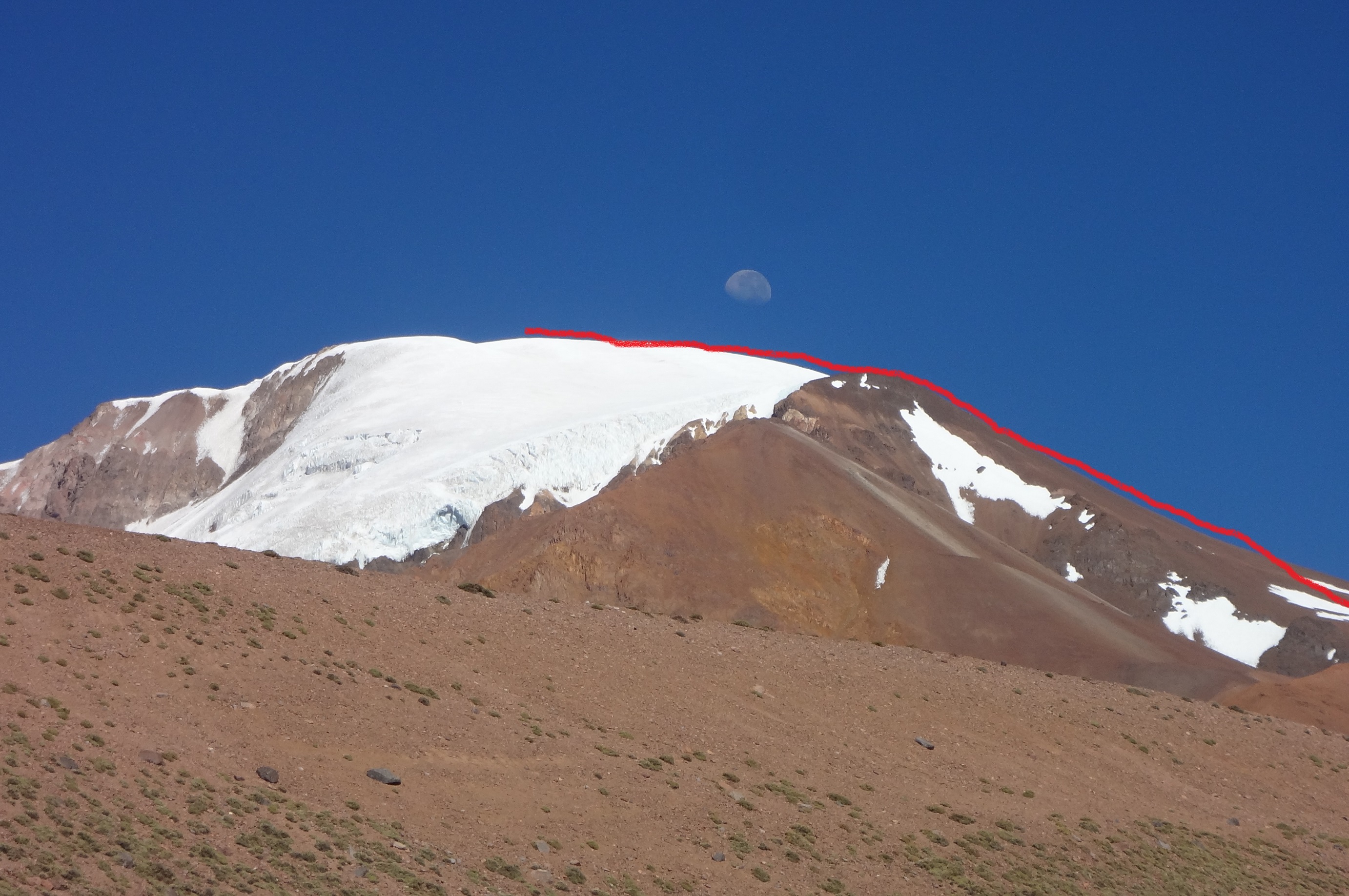 Cerro El Tapado - Los Corrales - Andeshandbook