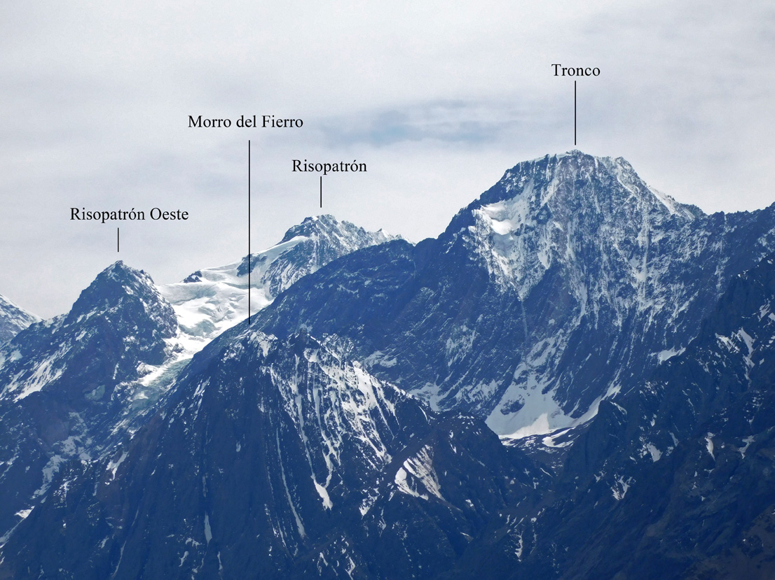 Morro del Fierro - Andeshandbook
