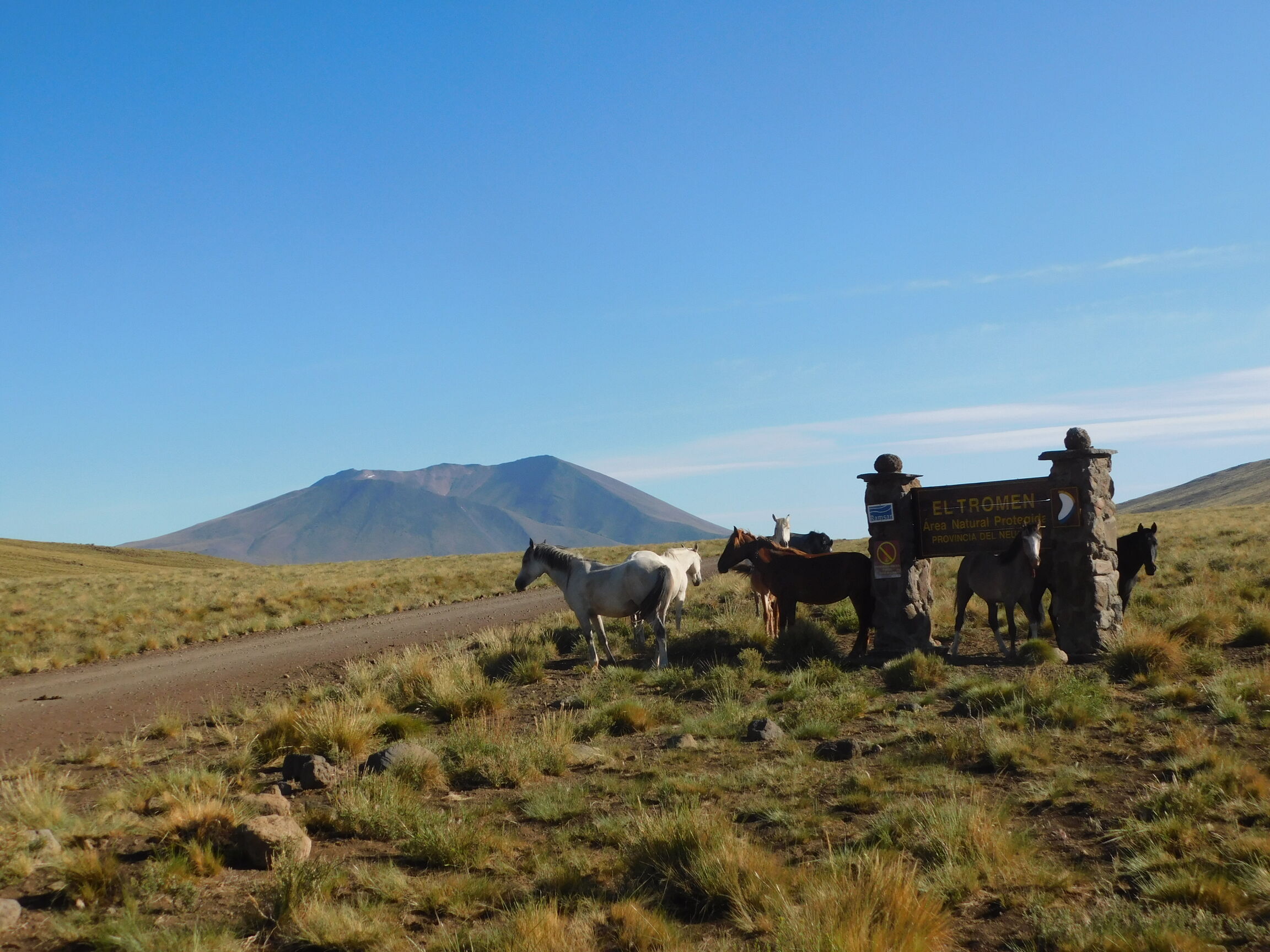 Cerro Wayle - Normal desde Parque de Nieve - Andeshandbook