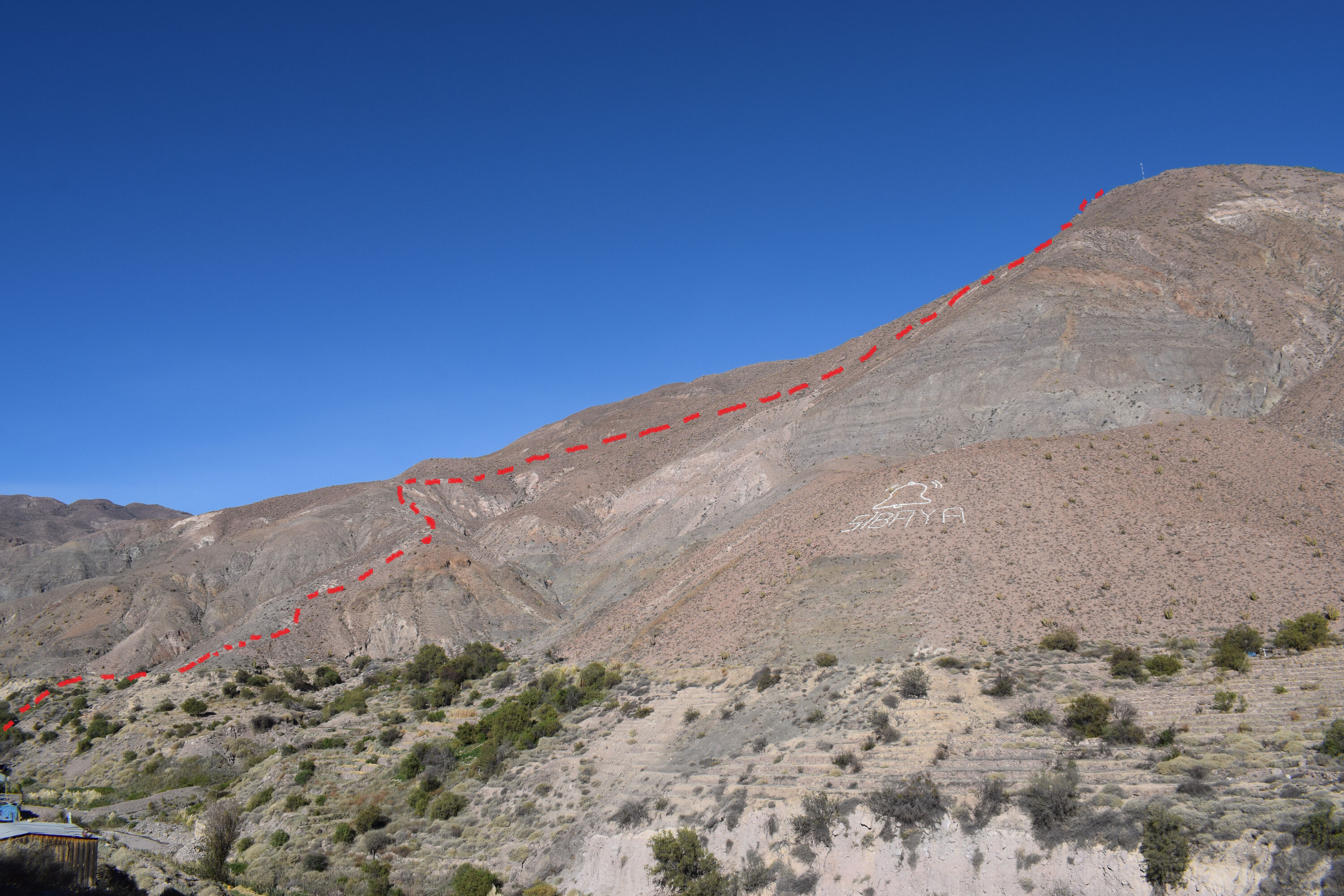 Cerro Chimaja - Normal desde Sibaya - Andeshandbook