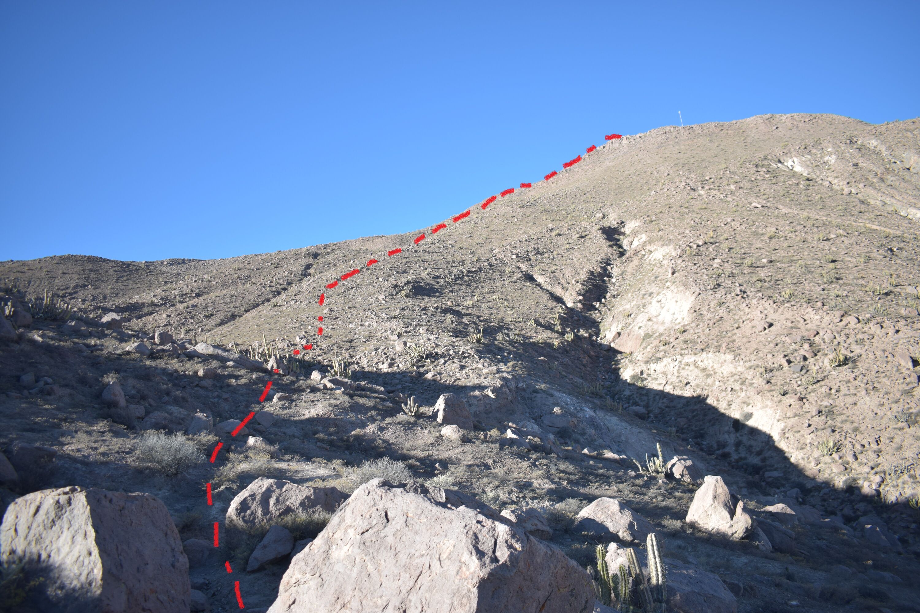 Cerro Chimaja - Normal desde Sibaya - Andeshandbook