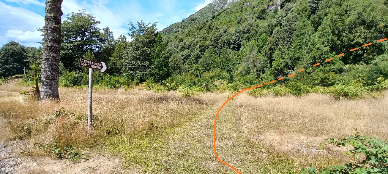 Cerro Trelehueno - Filo Oeste - Andeshandbook