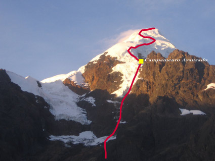 Nevado Verónica - Andeshandbook