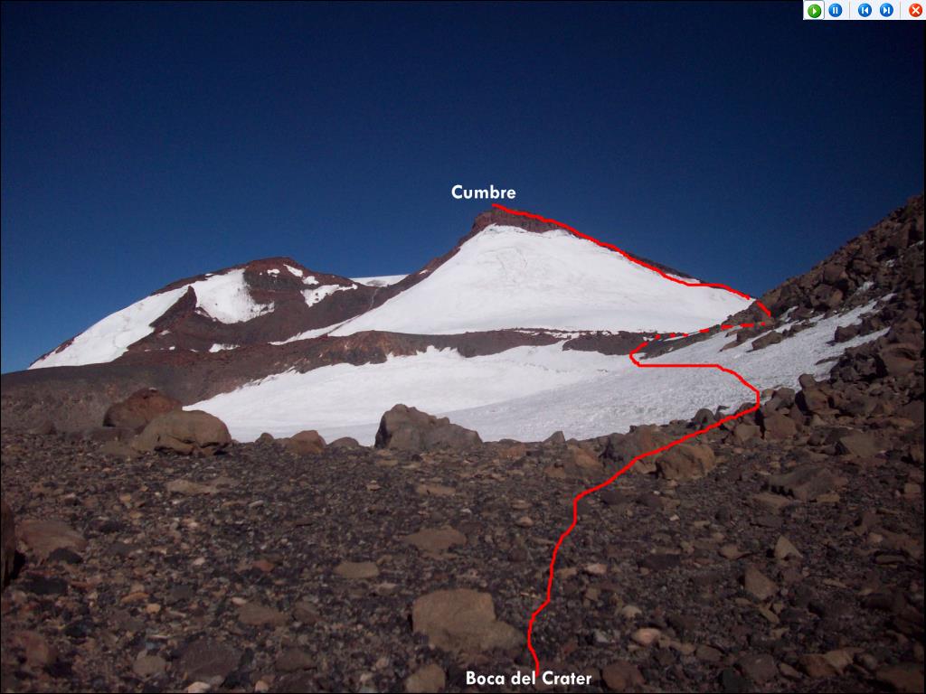 Volcán Maipo - Ladera Este - Andeshandbook
