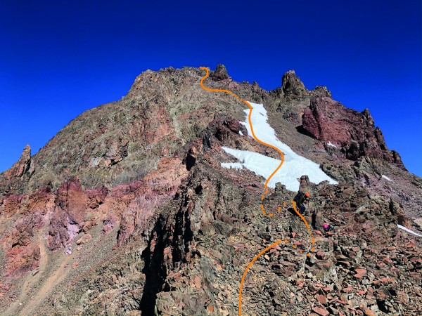 Punta Gallardo - Quebradizo Rojo - Andeshandbook