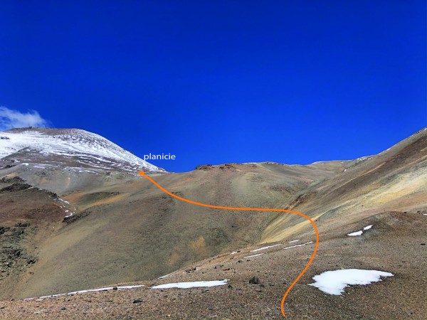 Cerro Escabroso - Directa cara norte - Andeshandbook