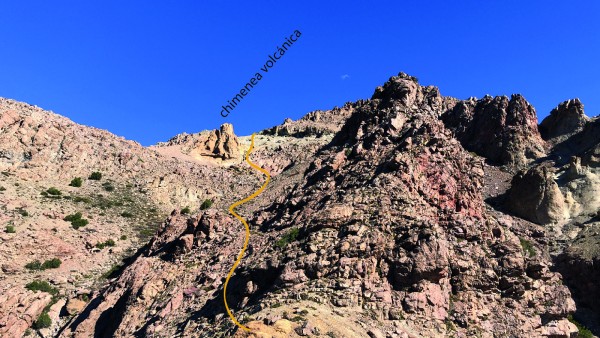 Cerro La Torre - Chimenea Volcánica - Andeshandbook